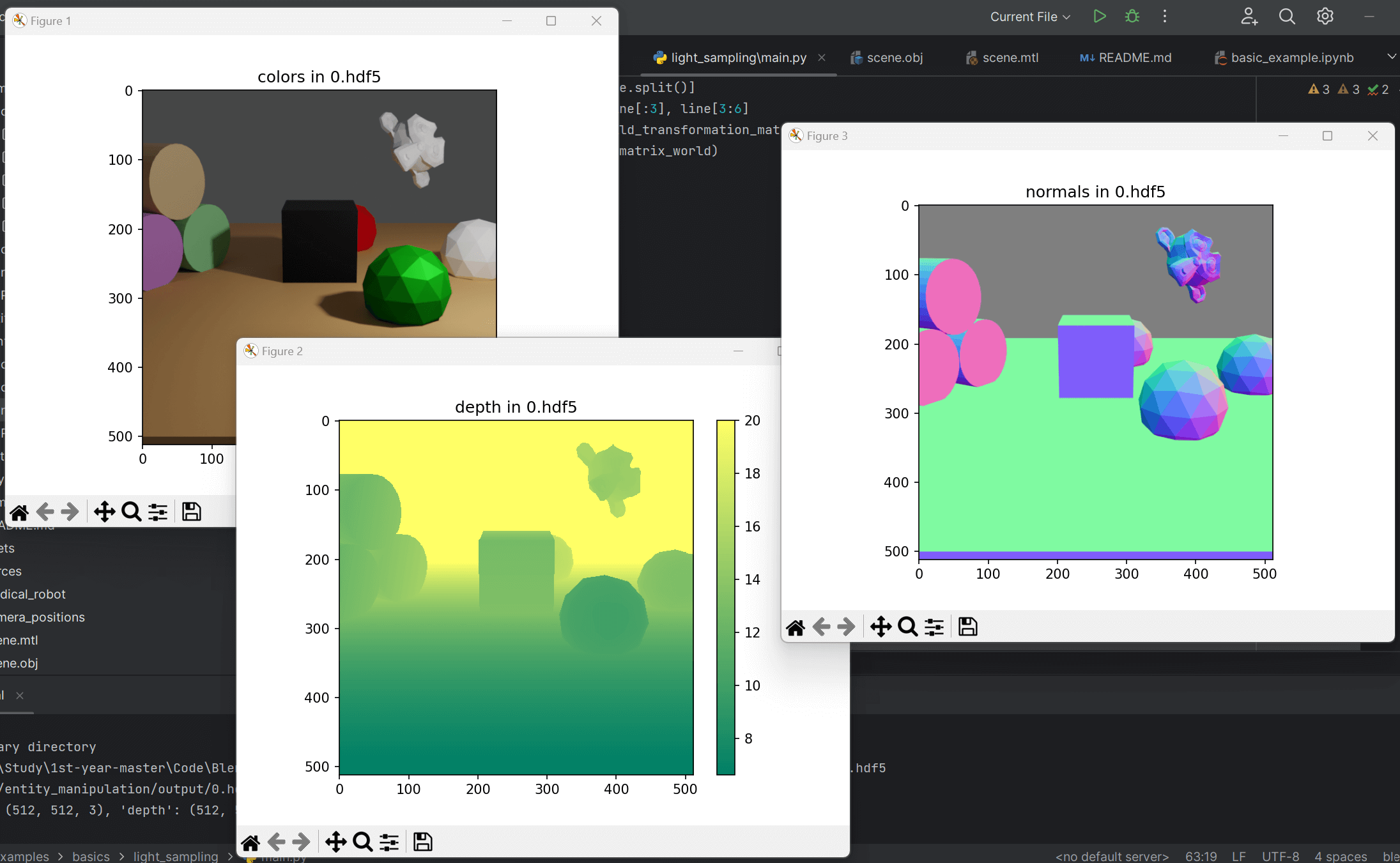 Blender-BlenderProc Examples overview-Basic Examples | Zi-Zi's Journey